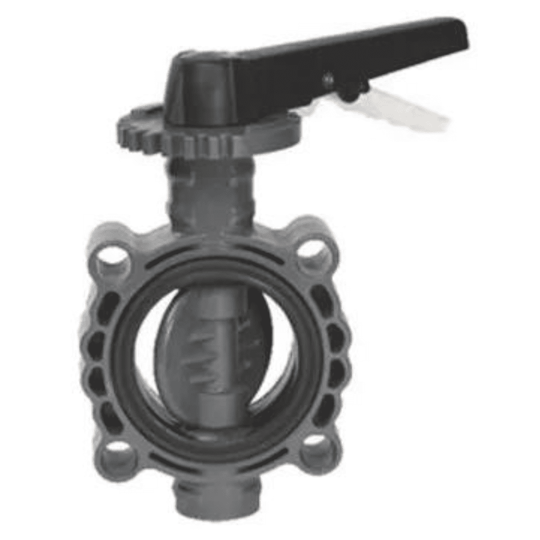 Butterfly Valve, 160 mm, 6" Inch, PN10, Agriculture PVC Fittings