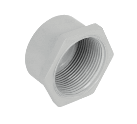 End Cap , 20 mm, 1/2" Inch, Threaded , Agriculture PVC Fittings