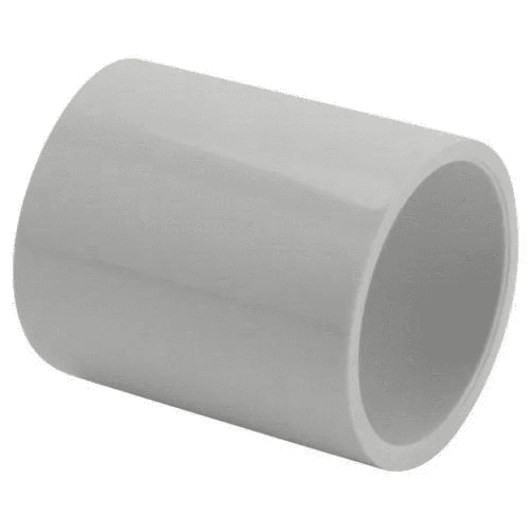 PVC Coupler, 40 mm, 1-1/4" Inch, 6 Kg, Agriculture PVC Fittings