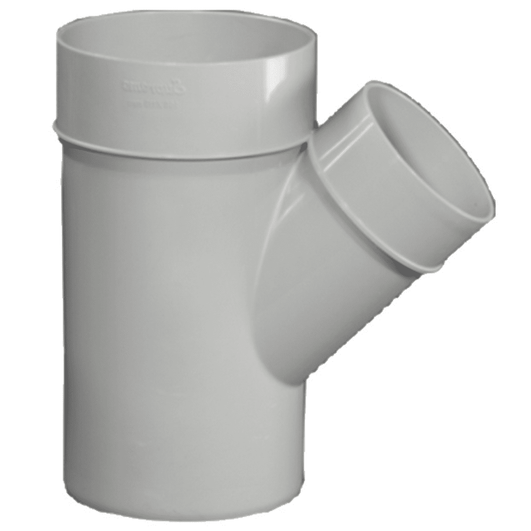 Reducing 'Y' Pasting, 110*63 mm, 4"*2"(Inch), Supreme S.W.R Pipes ...