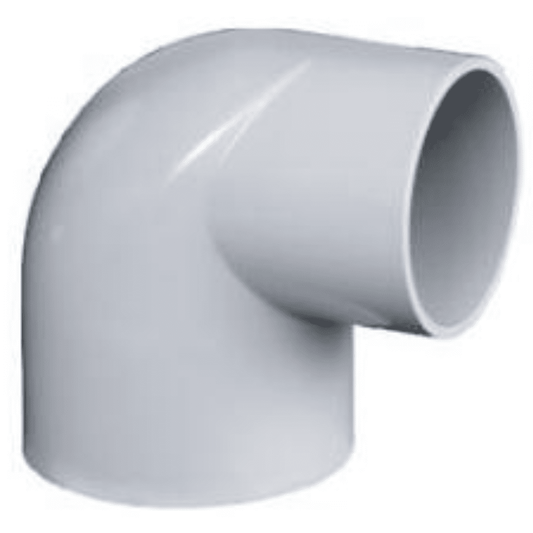 Reducing Elbow HW, 75*63 mm, 2-1/2"*2" Inch, Agriculture PVC Fittings