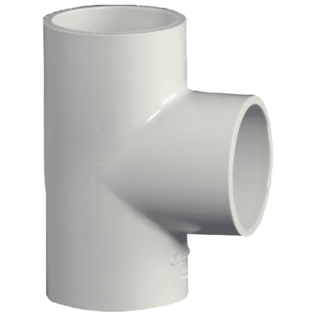Tee (PVC) (Sufla), 75 mm, 2-1/2" Inch, 3 Kg, Agriculture PVC Fittings